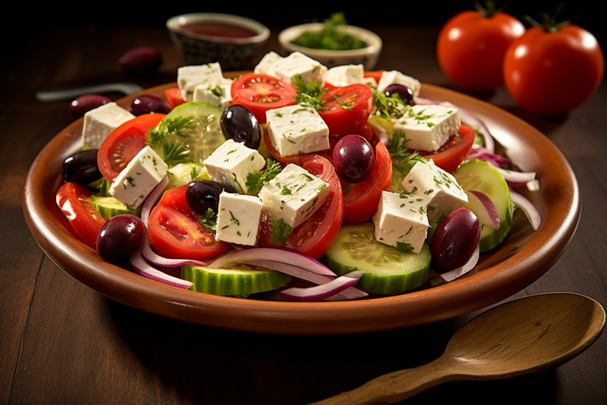 Mediterranean Salad: An Exquisite Culinary Greek Journey